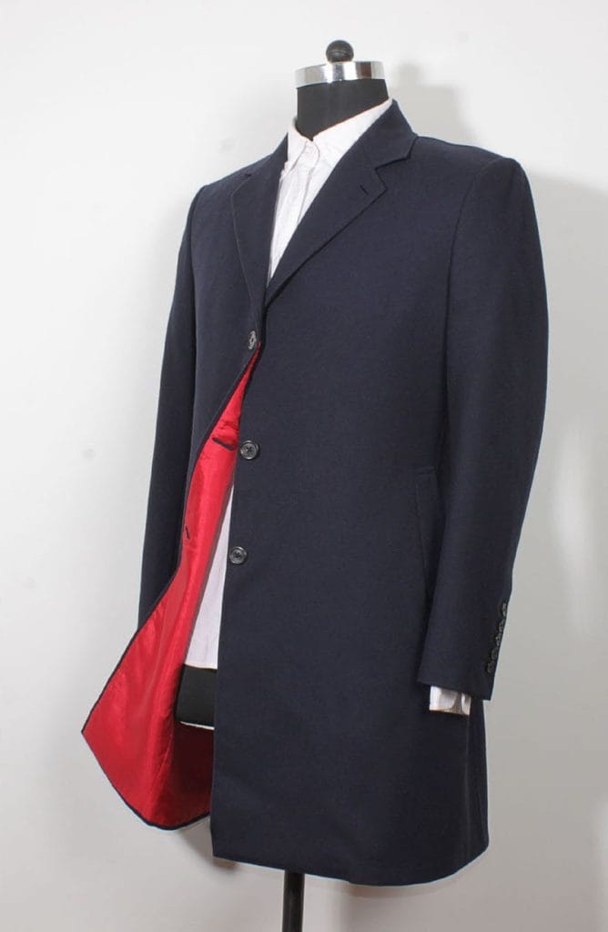 Womens blue coat 12th Doctor Who in Peter Capaldi style